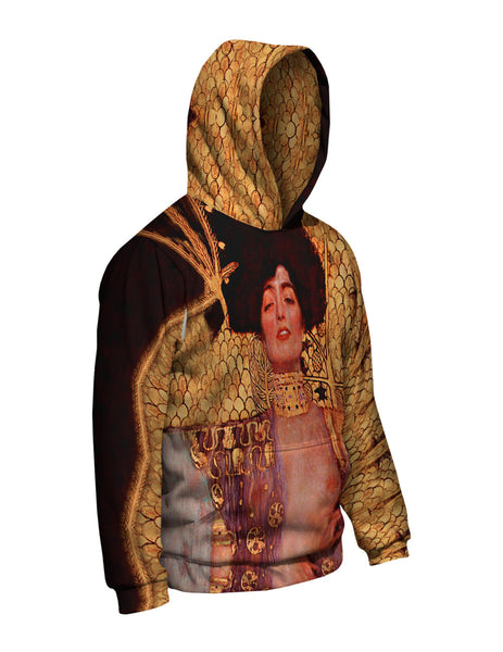Gustav Klimt -"Judith and Holofernes" (1901) Mens Hoodie Sweater | Yizzam