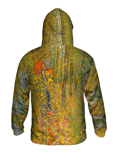 Gustav Klimt -"Jesus Garden" (1912) Mens Hoodie Sweater | Yizzam