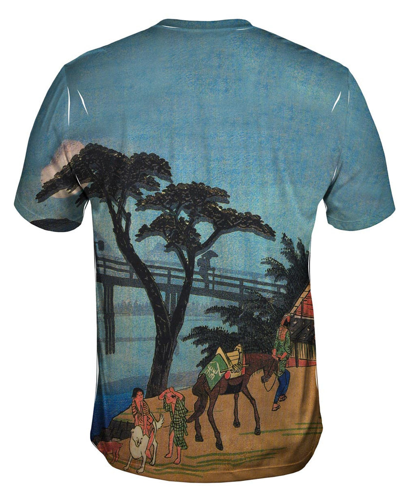 Japan -"Print Donkey" Mens T-Shirt | Yizzam