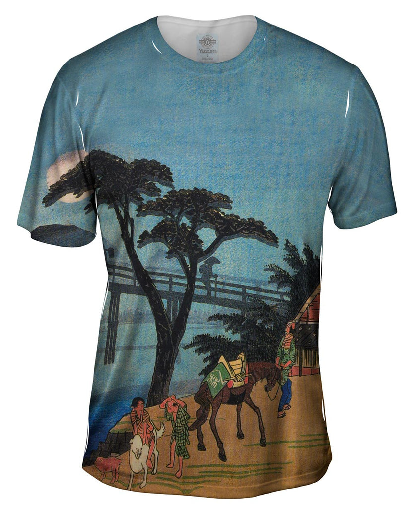 Japan -"Print Donkey" Mens T-Shirt | Yizzam