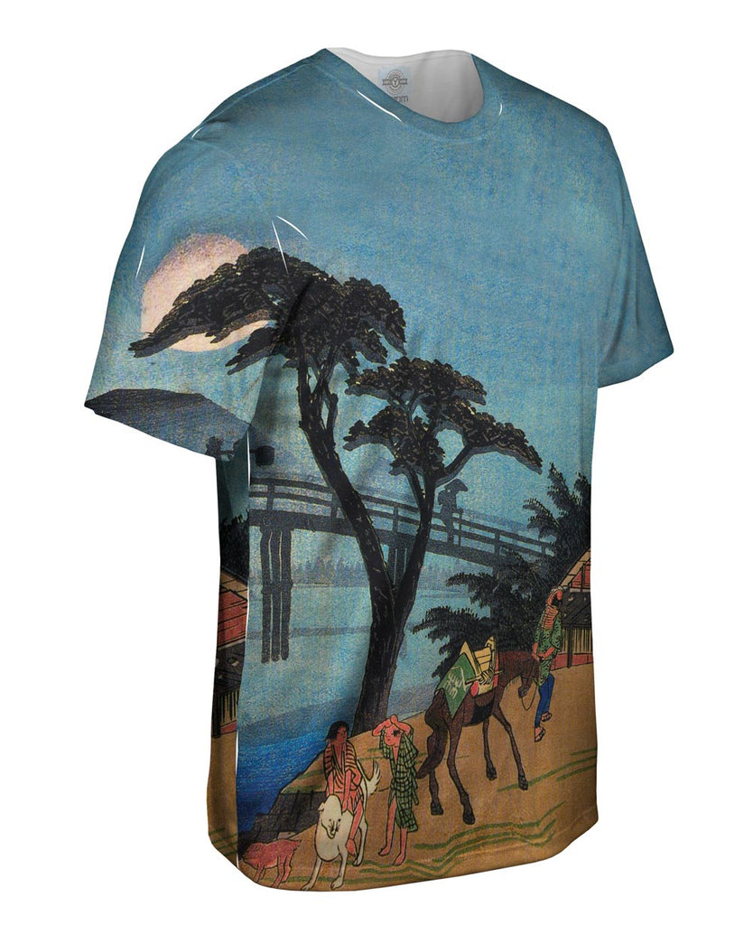 Japan -"Print Donkey" Mens T-Shirt | Yizzam