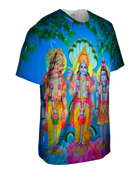 India - "Hindu Gods and Goddesses" Mens T-Shirt | Yizzam