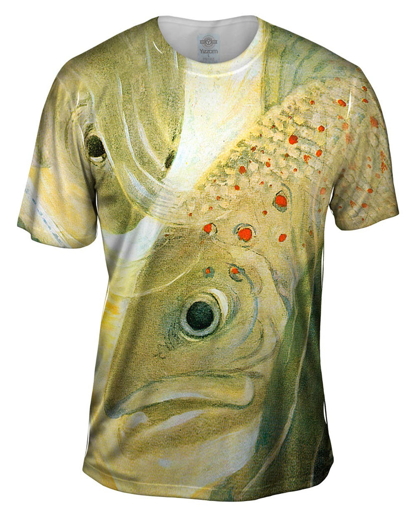 Wilcox - "Jessie Smith Giant Fish" Mens T-Shirt | Yizzam