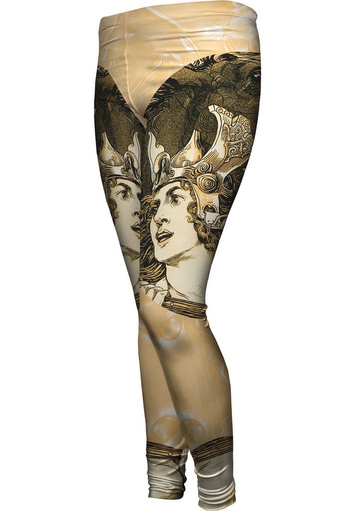 "Victorian Devil" Womens Leggings | Yizzam