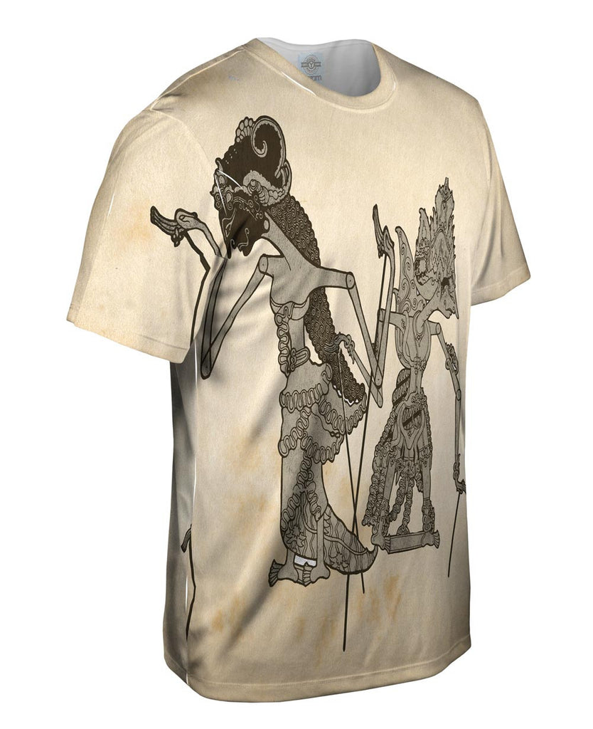India - "Rama And Sinta" Mens T-Shirt | Yizzam