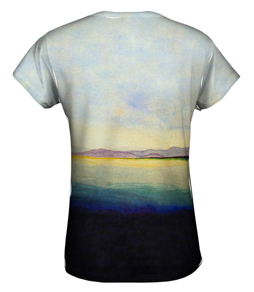 M.C.Escher - "The Sea at the Mouth of the Ebro" (1922) Womens Top | Yizzam