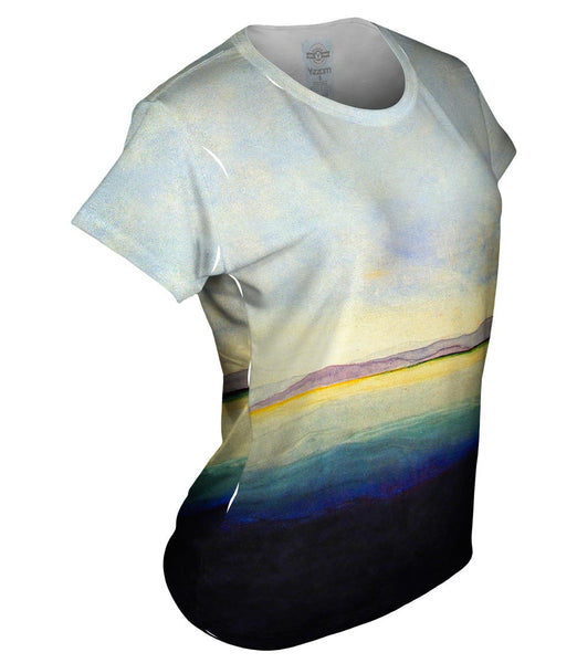 M.C.Escher - "The Sea at the Mouth of the Ebro" (1922) Womens Top | Yizzam