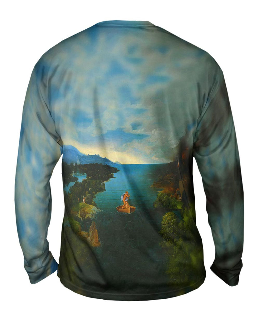 Joachim Patinir - "Charon Crossing the Styx" (1520) Mens Long Sleeve ...