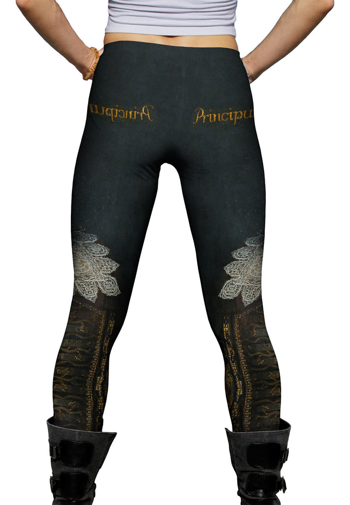 Cobbe - "Portrait Of William Shakespeare" (1610) Womens Leggings | Yizzam