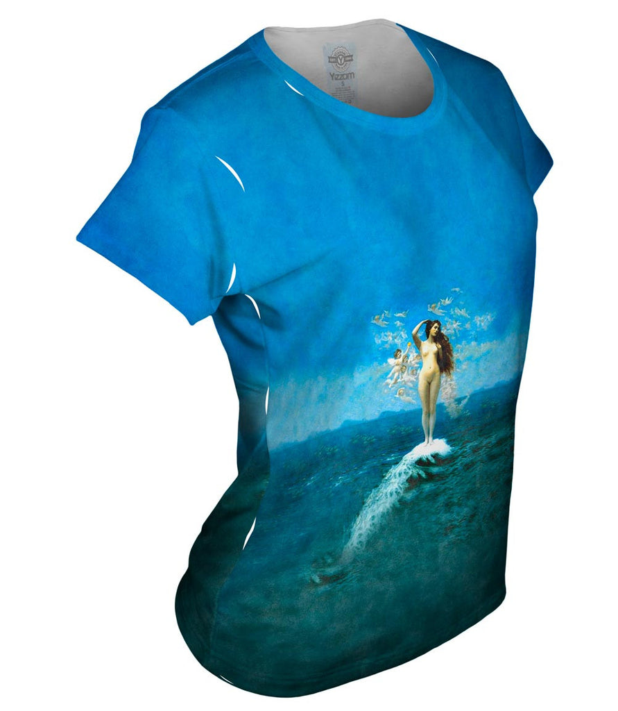 Jean-Leon Gerome - "Venus Rising" (1890) Womens Top | Yizzam