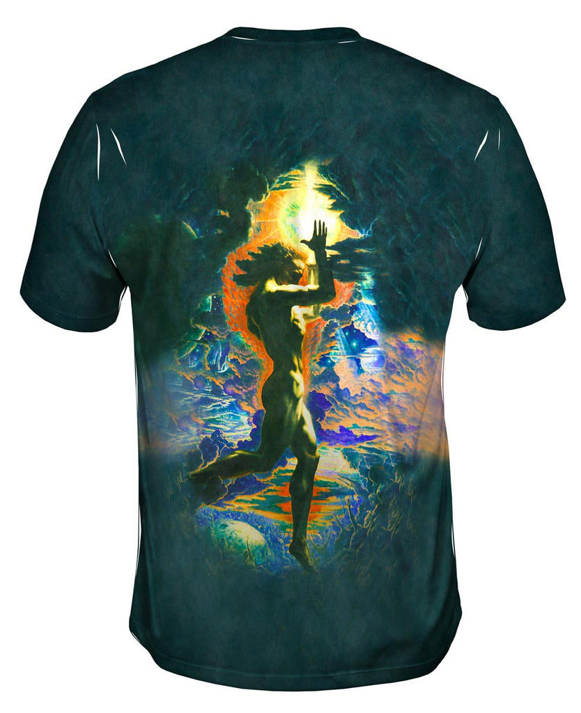 Jean Delville - "Prometheus" (1907) Mens T-Shirt | Yizzam