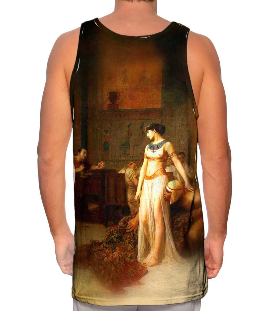 Jean-Leon Gerome - "Cleopatra And Caesar" (1866) Mens Tank Top | Yizzam