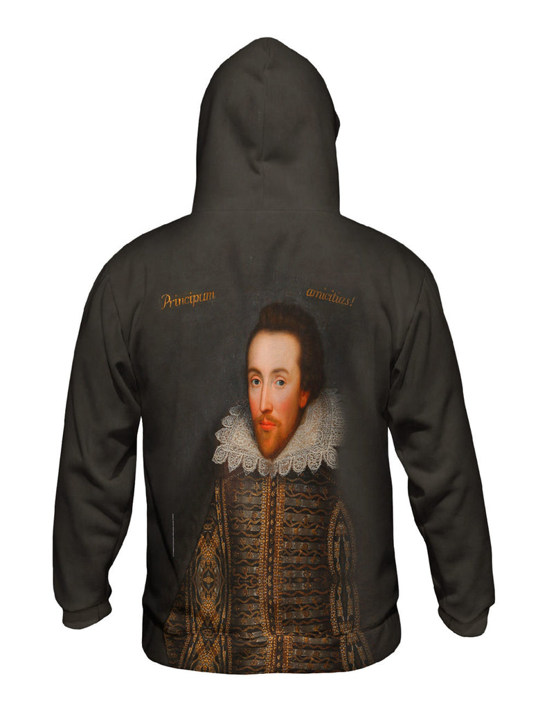 Cobbe - "Portrait of Shakespeare" (1610) Mens Hoodie Sweater | Yizzam