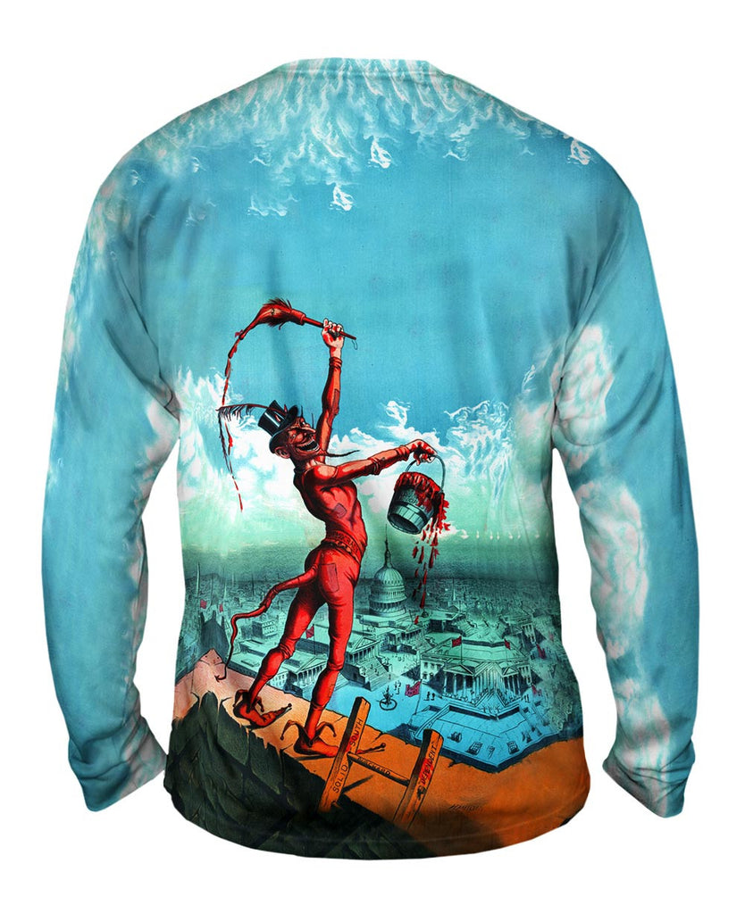 Grant E. Hamilton - "I_#_ll Paint The Town Red" (1885) Mens Long Sleeve ...
