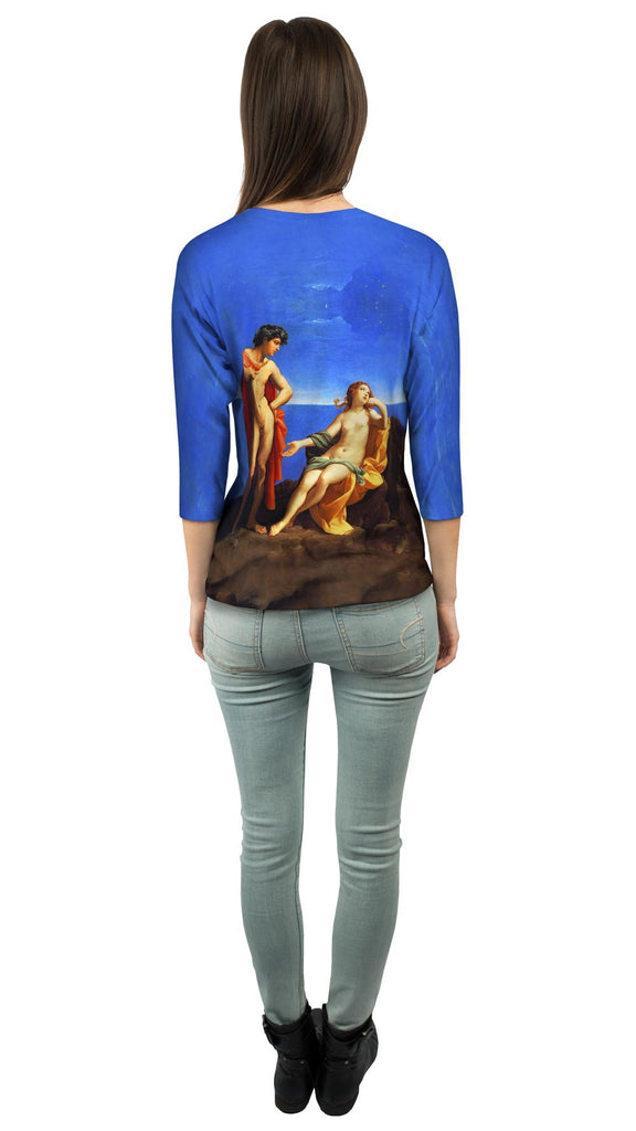Guido Renni - "Bacchus And Ariadne" Womens 3/4 Sleeve | Yizzam