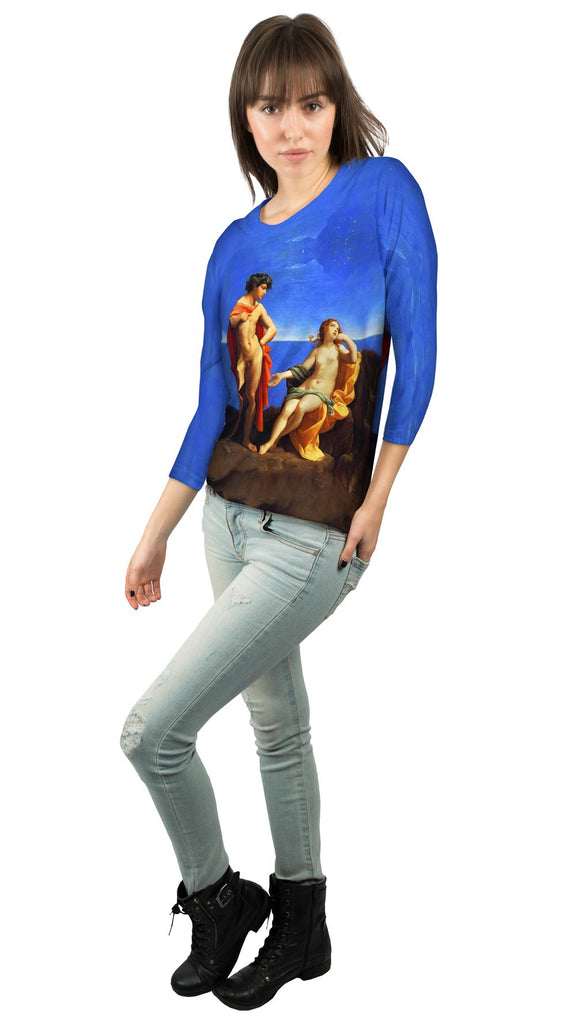 Guido Renni - "Bacchus And Ariadne" Womens 3/4 Sleeve | Yizzam