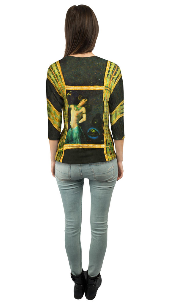 Franz Stuck - "Salome" (1906) Womens 3/4 Sleeve | Yizzam