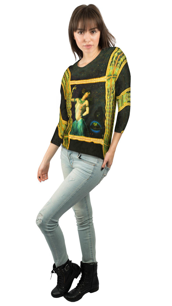 Franz Stuck - "Salome" (1906) Womens 3/4 Sleeve | Yizzam