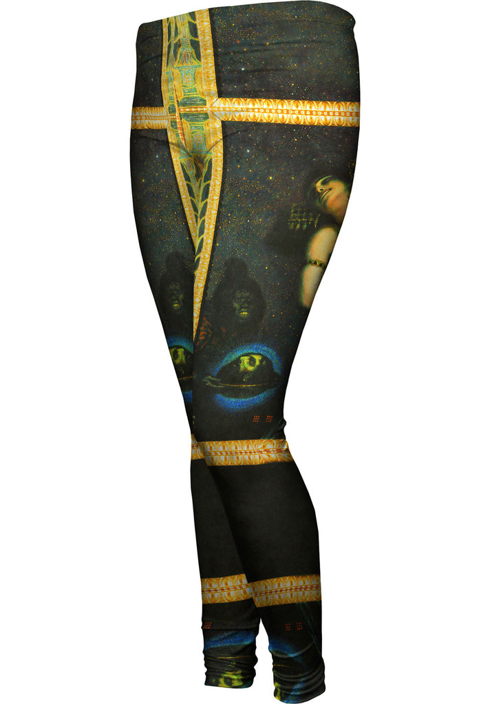Franz Stuck - "Salome" (1906) Womens Leggings | Yizzam