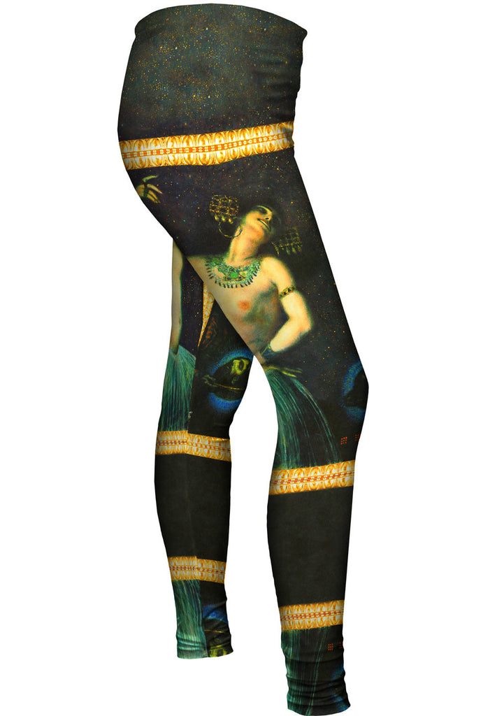 Franz Stuck - "Salome" (1906) Womens Leggings | Yizzam