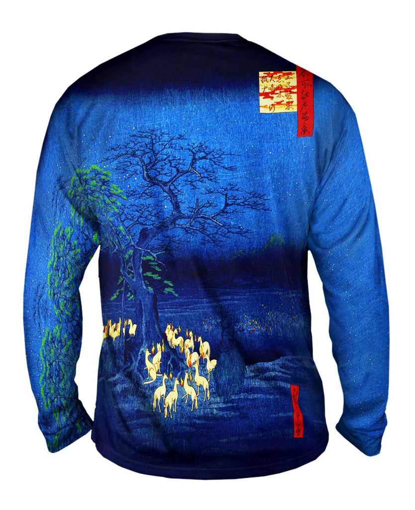 Utagawa Hiroshige - "New Year_#_s Eve Foxfires at the Changing Tree ...