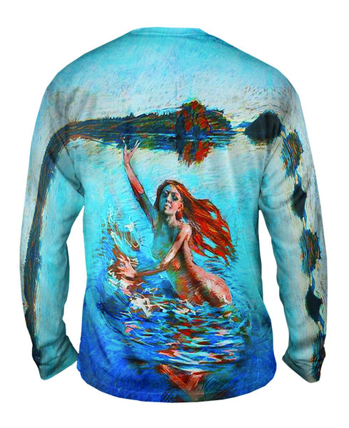 Akseli Gallen-Kallela - "Aino Myth, Triptych" (1891) Mens Long Sleeve ...
