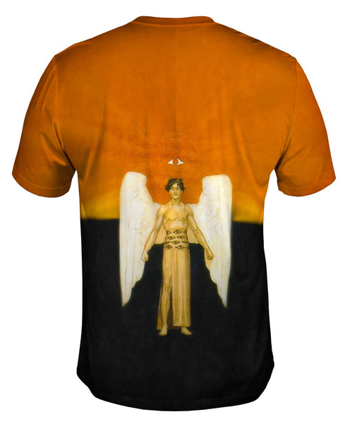Sascha Schneider - "Old Surehand" (1904) Mens T-Shirt | Yizzam