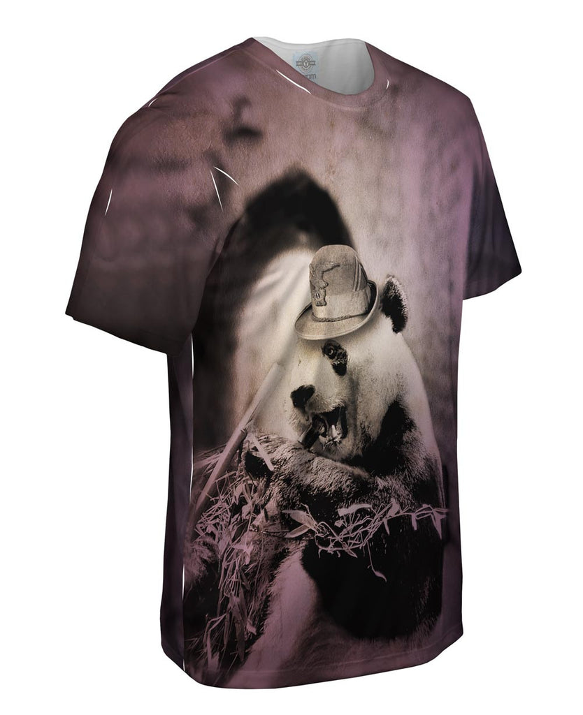 Italian Panda Mens T-Shirt | Yizzam