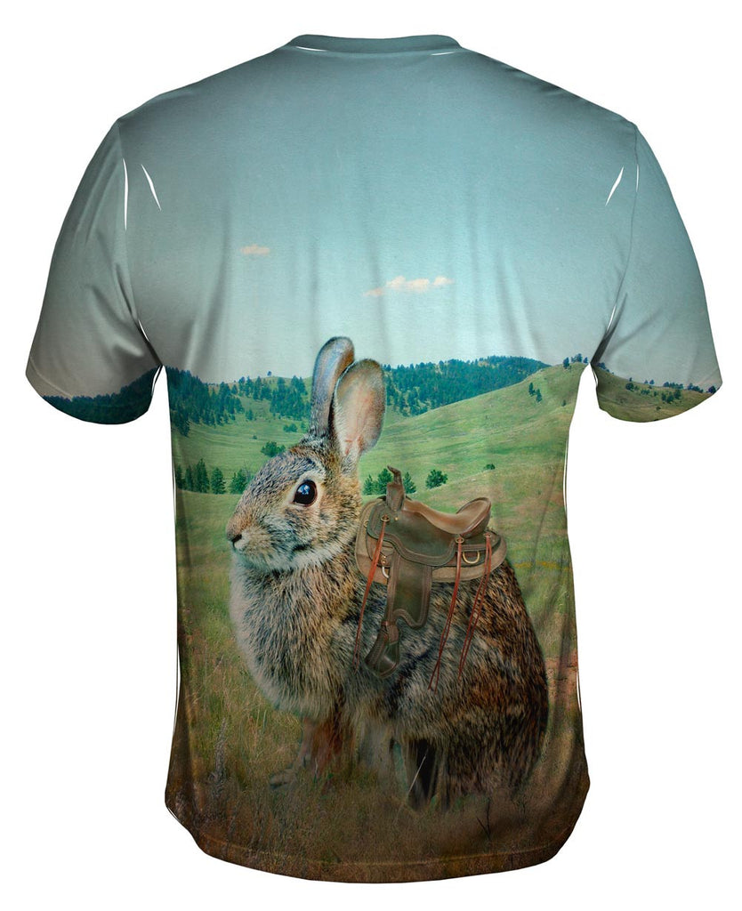 Ranch Bunny Mens T-Shirt | Yizzam