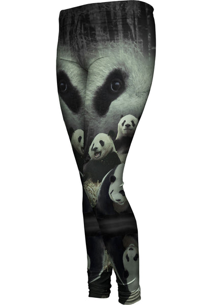 Panda 004 Womens Leggings | Yizzam