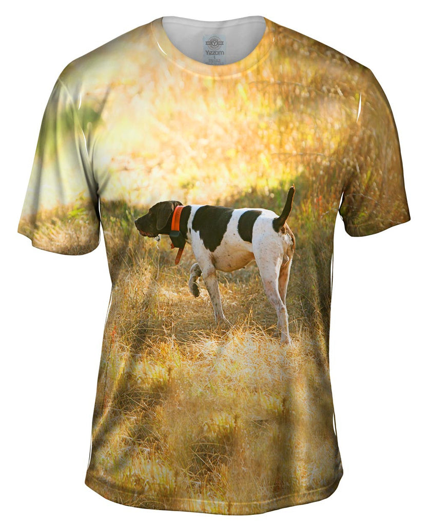 English Pointer Hunting Mens T-Shirt | Yizzam