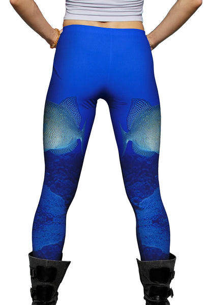 Tron Fish Underwater Womens Leggings | Yizzam