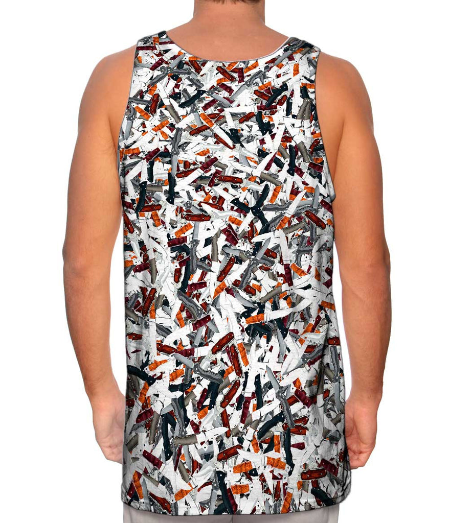 Hunting Knives Hunters Pride Mens Tank Top | Yizzam