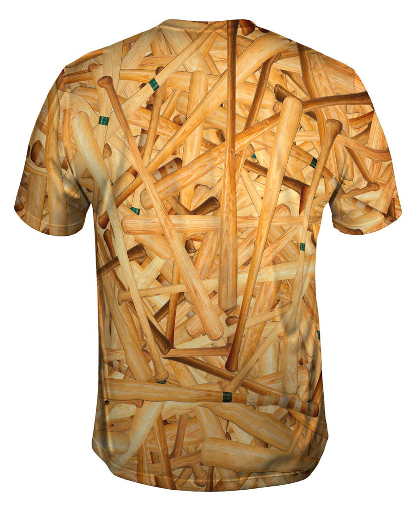 Baseball Pride Bat Mens T-Shirt | Yizzam