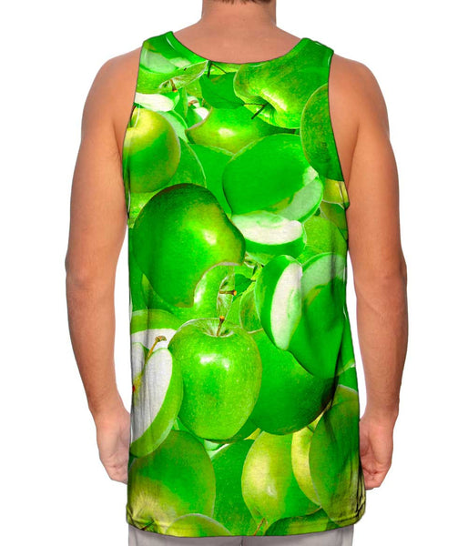 Green Apple Mens Tank Top | Yizzam