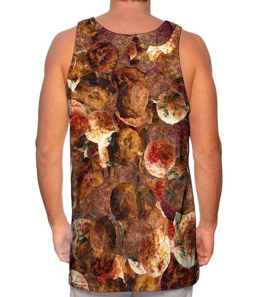 Italian Meat Balls Mens Tank Top | Yizzam