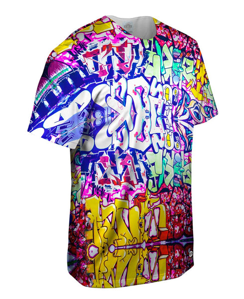 Miami Daze Word Splash Graffiti Art Basel Miami 2013 Mens T-Shirt | Yizzam