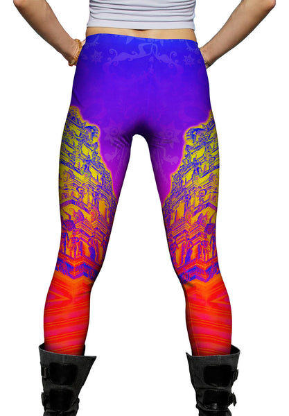 Hindu Gods Hierarchy Trippy Womens Leggings | Yizzam