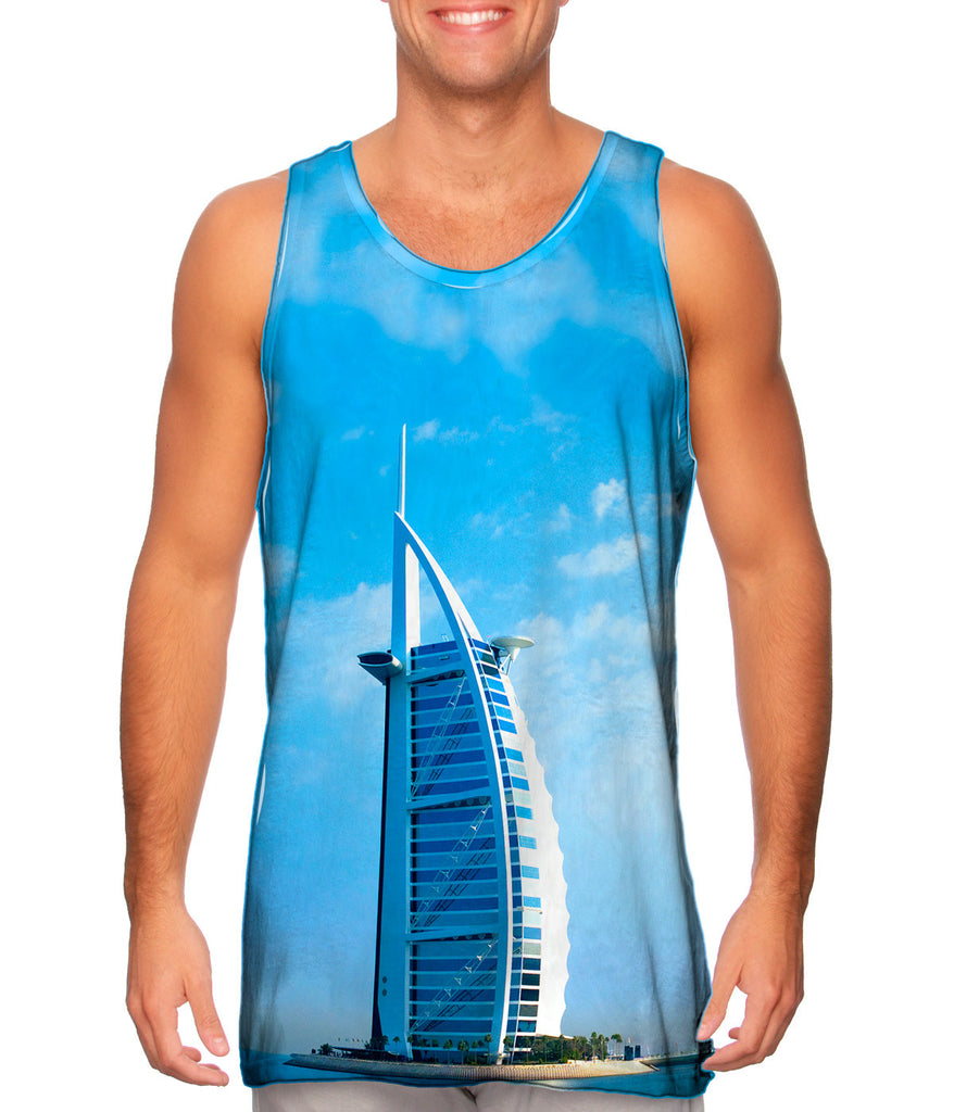Burj Al Arab Dubai Mens Tank Top | Yizzam