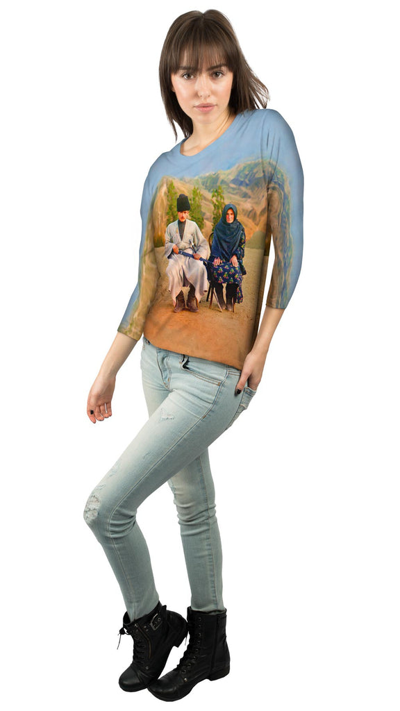 Dagestani Man And Woman Womens 3/4 Sleeve | Yizzam