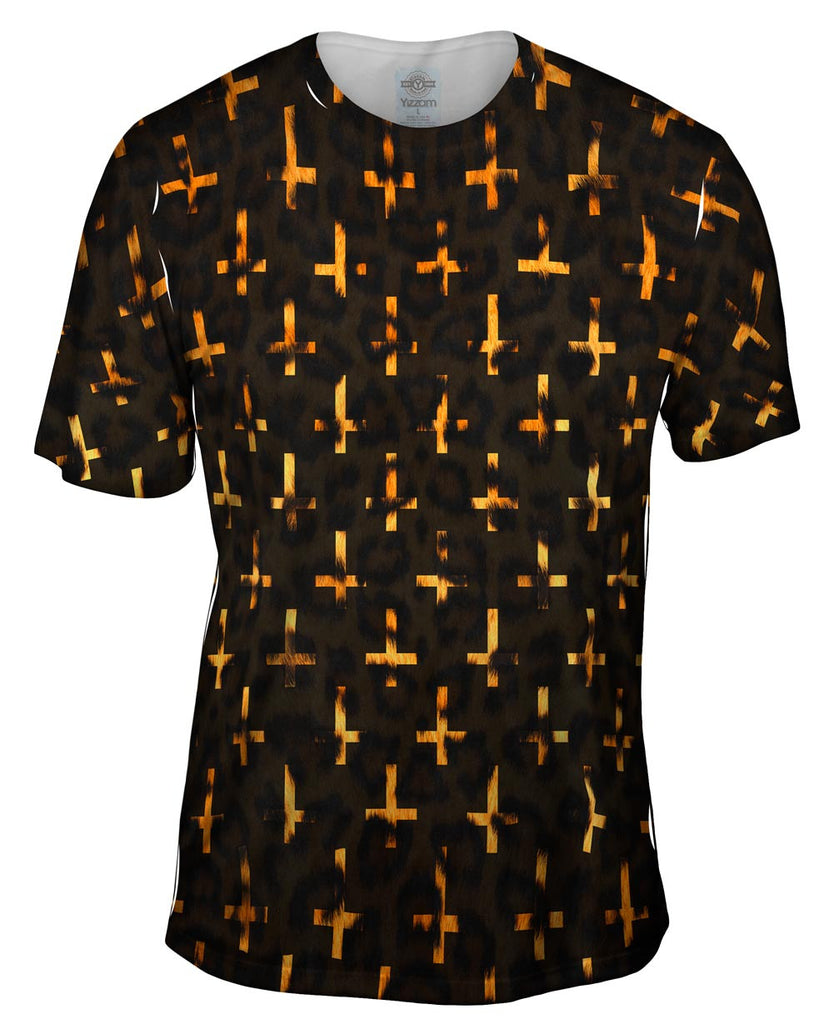 cross pattern shirt