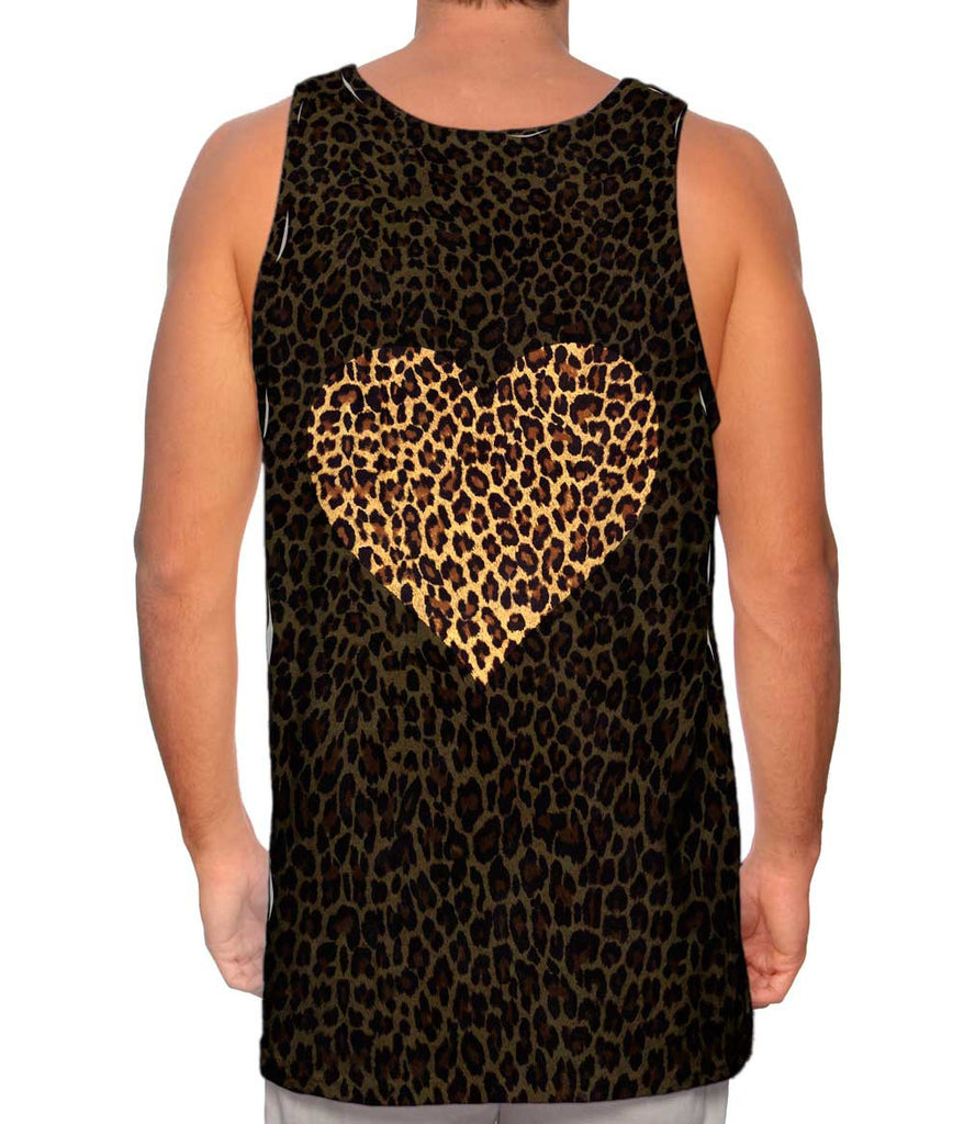 Love Cheetah Animal Skin Mens Tank Top | Yizzam
