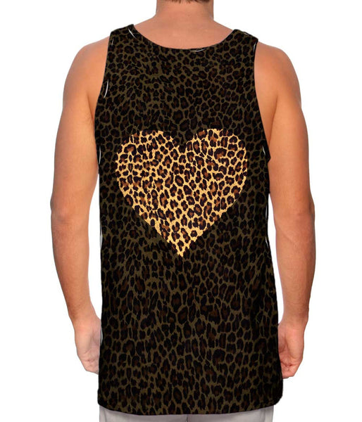 Love Cheetah Animal Skin Mens Tank Top | Yizzam
