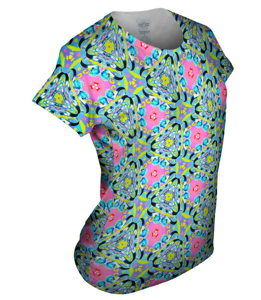 Tricky Ticky Pattern Womens Top | Yizzam