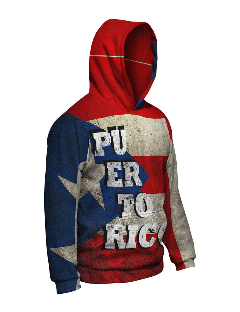 Dirty Puerto Rico Mens Hoodie Sweater | Yizzam